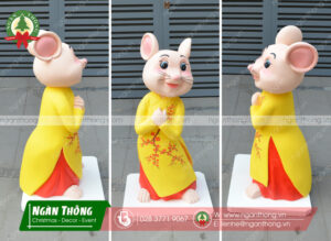 Mô Hình Chuột Trang Trí Tết 2020 - Sự Kiện Ngàn Thông