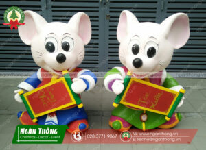 Mô Hình Chuột Trang Trí Tết 2020 - Sự Kiện Ngàn Thông